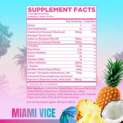 ☆≪販売終了≫【お試し版】CBUM サベージ プレ マイアミ バイス CBUM Thavage Pre Miami Vice 355ml ...